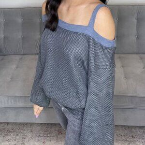 Listicle | Sweaters | Listicle Coldshoulder Knit Sweater Nwt | Poshmark